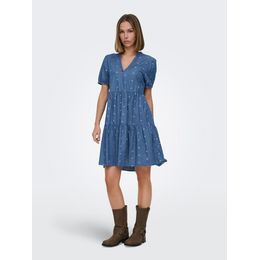 Only Kleid in Blau - 35% | Gr&ouml;&szlig;e S | Damen-kleider