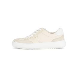 Gabor Leder-Sneakers in Creme - 50% | Gr&ouml;&szlig;e 40 | Damen-sneakers