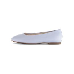 Gabor Leder-Ballerinas in Hellblau - 56% | Gr&ouml;&szlig;e 37,5 | Damen-ballerinas