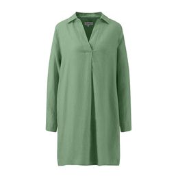 Fynch Hutton Leinen-Kleid in Gr&uuml;n - 78% | Gr&ouml;&szlig;e 42 | Damen-kleider