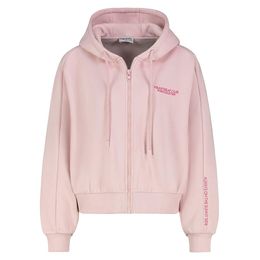 Sublevel Sweatjacke in Rosa - 41% | Gr&ouml;&szlig;e XL | Damen-sweatshirts-jacken