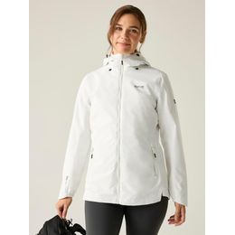 Regatta Regenjacke "Hamara IV" in Wei&szlig; - 70% | Gr&ouml;&szlig;e 38 | Damen-outdoorjacken