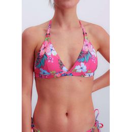 Joop! Bodywear Bikini-Oberteil in Pink/ Bunt - 41% | Gr&ouml;&szlig;e 38D-Cup | Damen-bademode