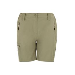 Peak Mountain Funktionsshorts "Assor" in Beige - 84% | Gr&ouml;&szlig;e S | Damen-sporthosen