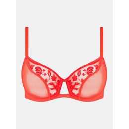 Chantelle B&uuml;gel-BH in Rot - 22% | Gr&ouml;&szlig;e 75D | Damen-bhs