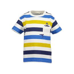 Blue Seven Shirt in Blau/ Gr&uuml;n/ Wei&szlig; - 23% | Gr&ouml;&szlig;e 110 | Kinder-oberteile