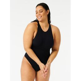 Rip Curl Badeanzug in Schwarz - 74% | Damen-bademode