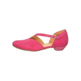 Think! Leder-Spangenballerinas "Grace" in Pink - 63% | Gr&ouml;&szlig;e 40 | Damen-ballerinas