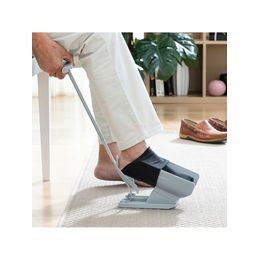 InnovaGoods Socken- und Schuhanzieher in Grau - 52% | Damen-schuhpflege