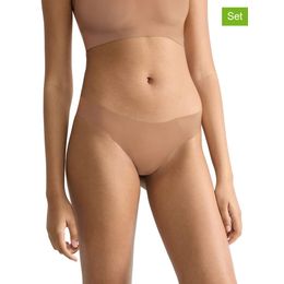 Sloggi 2er-Set: Slips "Zero Feel 2.0" in Hellbraun - 31% | Gr&ouml;&szlig;e S | Damen-unterteile