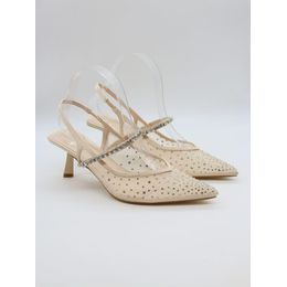 Bellucci Sligpumps in Creme - 56% | Gr&ouml;&szlig;e 38 | Pumps