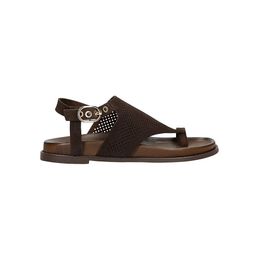 Wojas Leder-Sandalen in Dunkelbraun - 21% | Gr&ouml;&szlig;e 38 | Damen-sandalen