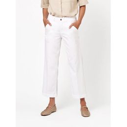 Toni Jeans-Culotte "Liv" - Wide Leg fit - in Wei&szlig; - 64% | Gr&ouml;&szlig;e 46 | Damenjeans