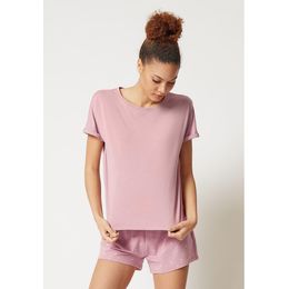 Skiny Pyjama-Oberteil in Rosa - 65% | Gr&ouml;&szlig;e 36 | Damen-loungewear