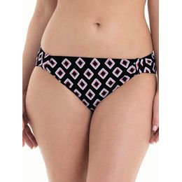 Anita Bikini-Hose in Schwarz/ Pink - 81% | Gr&ouml;&szlig;e 44 | Damen-bademode