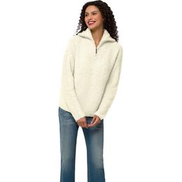 Heine Teddypullover in Creme - 78% | Gr&ouml;&szlig;e 36 | Damen-pullover-cardigans
