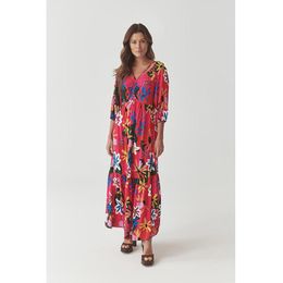 TATUUM Kleid in Pink/ Bunt - 66% | Gr&ouml;&szlig;e 38 | Damen-kleider