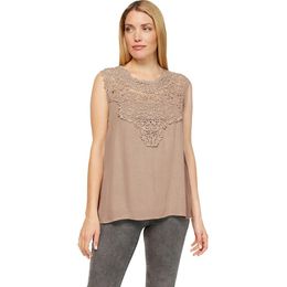 Heine Top in Beige - 83% | Gr&ouml;&szlig;e 36 | Damen-tops