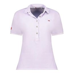 Geographical Norway Poloshirt "Kars" in Flieder - 65% | Gr&ouml;&szlig;e L | Damen-tops