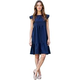 Alpine Pro Kleid "Akesa" in Dunkelblau - 59% | Gr&ouml;&szlig;e S | Damen-kleider