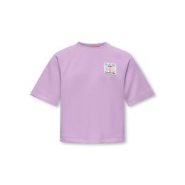KIDS Only Shirt "Gada" in Lila - 36% | Gr&ouml;&szlig;e 122/128 | Kinder-oberteile