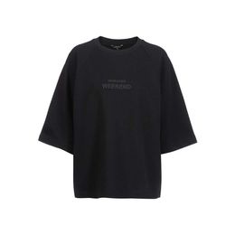 Herrlicher Shirt "Amora" in Schwarz - 62% | Gr&ouml;&szlig;e L | Damen-tops