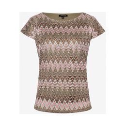 More & More More & More Shirt in Rosa/ Braun - 60% | Gr&ouml;&szlig;e 42 | Damen-tops