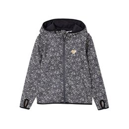 Vertbaudet Sweatjacke in Dunkelblau/ Wei&szlig; - 41% | Gr&ouml;&szlig;e 110 | Kinder-sweatshirts-jacken
