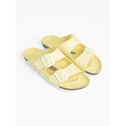 Sunbay Pantoletten "Trefle" in Gelb - 46% | Gr&ouml;&szlig;e 42 | Damen-pantoletten