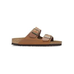 Birkenstock Leder-Pantoletten "Arizona" in Hellbraun - 16% | Gr&ouml;&szlig;e 39 | Damen-pantoletten