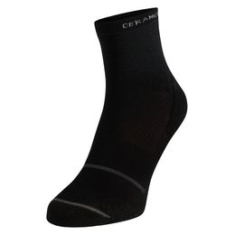 Odlo Funktionssocken "Ceramicool Reflective" in Schwarz - 23% | Gr&ouml;&szlig;e 36-38 | Damen-outdoor-ausruestung