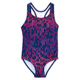 Playshoes Badeanzug in Dunkelblau/ Pink - 21% | Gr&ouml;&szlig;e 134/140 | Kinder-bademode