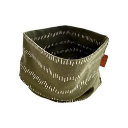 LiVi Loop-Schal "Stripes khaki" in Khaki - (L)50 x (B)24 cm - 20% | Kinderschals