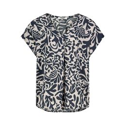 Sublevel Bluse in Dunkelblau/ Wei&szlig; - 62% | Gr&ouml;&szlig;e S | Damen-blusen