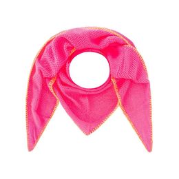 Zwillingsherz Dreieckstuch "Uni Fringe" in Pink - (L)180 x (B)66 cm - 60% | Damen-schals-tuecher