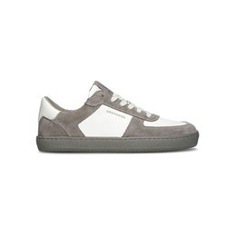 Groundies Leder-Barfu&szlig;schuhe "Hamptons 2.0" in Grau/ Wei&szlig; - 34% | Gr&ouml;&szlig;e 39 | Damen-sneakers