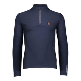 Peak Mountain Funktionslongsleeve "Calais" in Dunkelblau - 65% | Gr&ouml;&szlig;e L | Herren-sportshirts