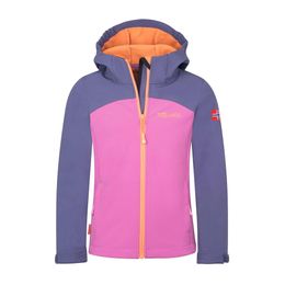 Trollkids Softshelljacke "Kristiansand" in Pink/ Lila - 49% | Gr&ouml;&szlig;e 104 | Kinder-outdoor-jacken