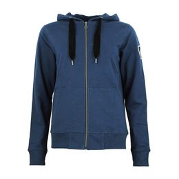 Peak Mountain Sweatjacke "Aclara" in Dunkelblau - 52% | Gr&ouml;&szlig;e L | Damen-sweatshirts-jacken
