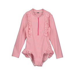 Blue Seven Badeanzug in Pink/ Wei&szlig; - 28% | Gr&ouml;&szlig;e 104/110 | Kinder-bademode