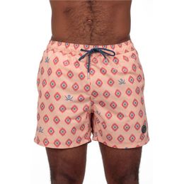 The Time of Bocha Badeshorts in Beige - 55% | Gr&ouml;&szlig;e L | Herren-bademode-sport