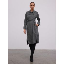 BGN Kleid in Schwarz/ Grau - 86% | Gr&ouml;&szlig;e 38 | Damen-kleider