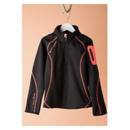 Peak Mountain Fleecepullover in Schwarz - 72% | Gr&ouml;&szlig;e 98 | Kids-fleecejacken-fleecepullover