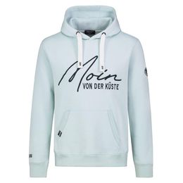 Eight2Nine Hoodie in Helbllau - 56% | Gr&ouml;&szlig;e L | Herren-sweatshirts-jacken