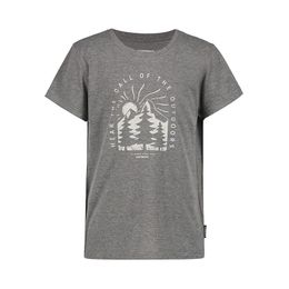 Icepeak Funktionsshirt "Kinston" in Grau - 45% | Gr&ouml;&szlig;e 116 | Kinder-oberteile
