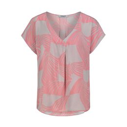 Sublevel Bluse in Rosa/ Wei&szlig; - 56% | Gr&ouml;&szlig;e S | Damen-blusen