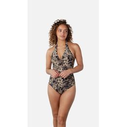 Barts Badeanzug "Tuala" in Schwarz/ Beige - 61% | Gr&ouml;&szlig;e 40 | Damen-bademode