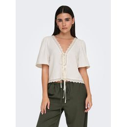 Jacqueline de Yong JDY Bluse in Creme - 16% | Gr&ouml;&szlig;e M | Damen-blusen