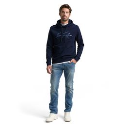 Tom Tailor Hoodie in Dunkelblau - 55% | Gr&ouml;&szlig;e XL | Herren-sweatshirts-jacken