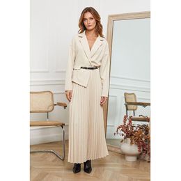 Jos&eacute;fine Kleid "Jaune" in Creme - 70% | Gr&ouml;&szlig;e L | Damen-kleider